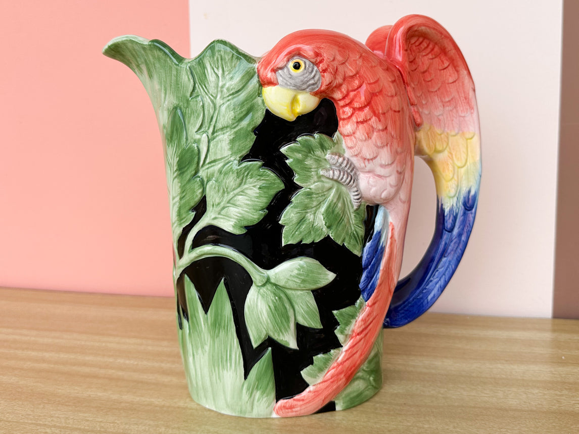 Fitz and Floyd Parrot Pitcher