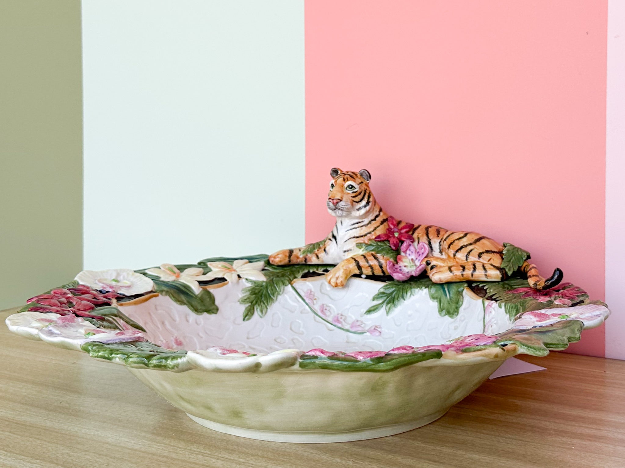 Fitz and Floyd Tiger Platter